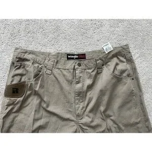 Wrangler | Pants | Vintage Wrangler Pants Mens 4x34 Tan Khaki Riggs ...